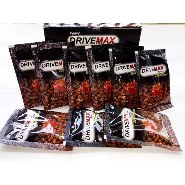 DMX DRIVEMAX Coffee Blend Coffee mix, low sugar 20g per sachet, 1 pc ...