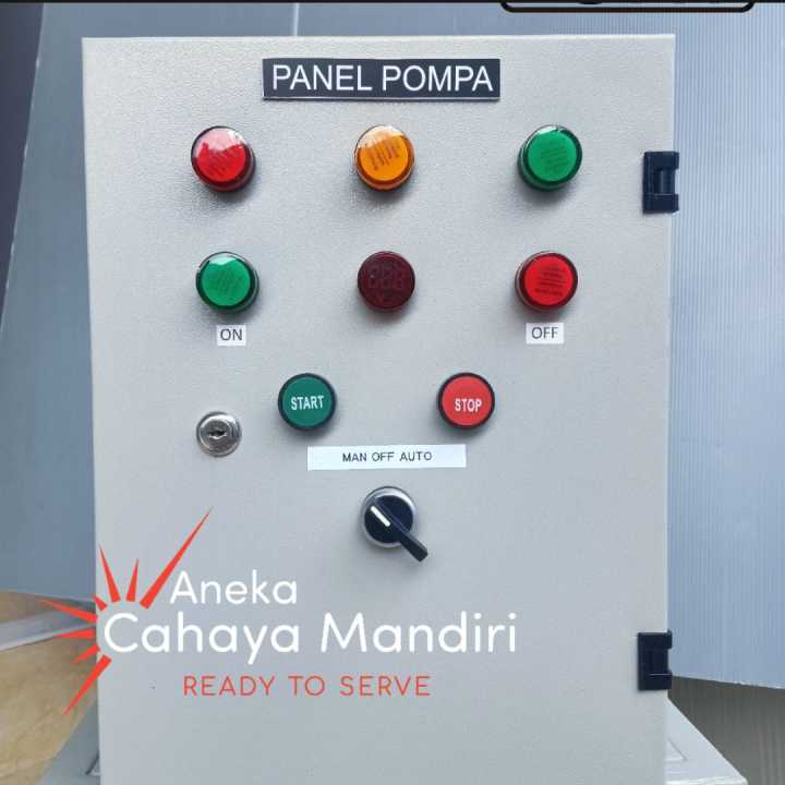 Panel pompa Toren 3phase 2.2kw auto- manual | Lazada Indonesia