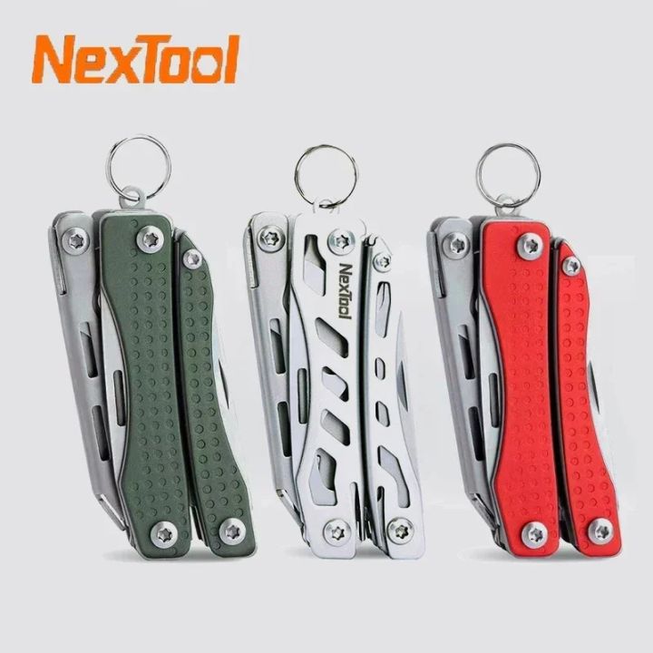 NexTool Mini Flagship 10 IN 1 Multi Functional Folding EDC Hand Tools Pockets Pliers Screwdriver ...