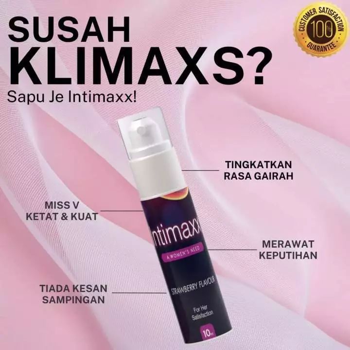 INTIMAXX GEL SPRAY Feminine Wash Original Hq 100% Perisa Strawber | Lazada