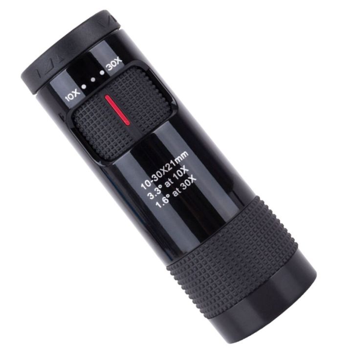 Powerful Monocular 10-30x21 Zoom Mini Telescope Long Range Portable ...