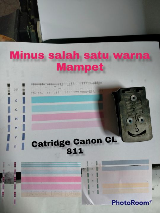 catridge printer Canon IP 2770 MP 287 mp 237 Cl 811 minus salah satu ...