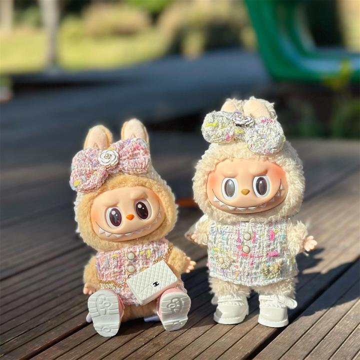 Labubu Little Fragrance Series Dress Cotton Doll Clothes Fashionable ...
