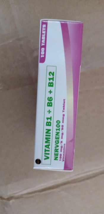 VITAMINS b complex Nervgen B1 B6 B12 tablet | Lazada PH