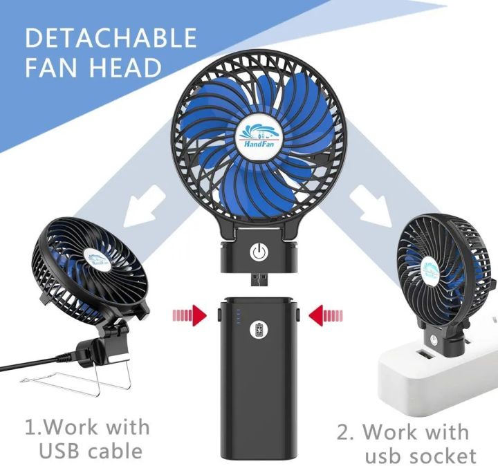 Original authentic Fan handheld Fan Type-c Mini fan Mobile power ...