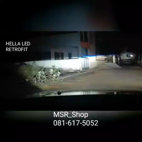 Hella หลอดไฟรถยนต์ RETROFIT LED 6500K 3700LM Toyota Tiger แถมฟรี LED ...