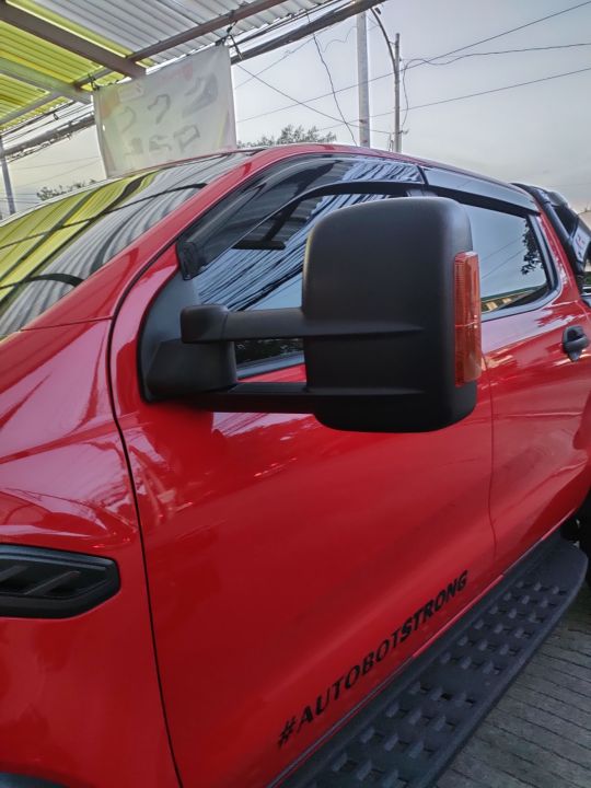 FORD RANGER RAPTOR WIDE SIDE MIRROR PLUG AND PLAY INSTALLATION | Lazada PH