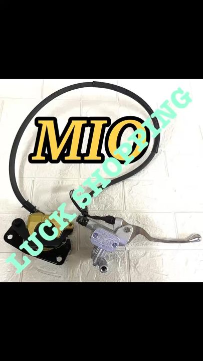 Motorcycle Front Brake Main Caliper Assembly Set for Yamaha MIO Black ...