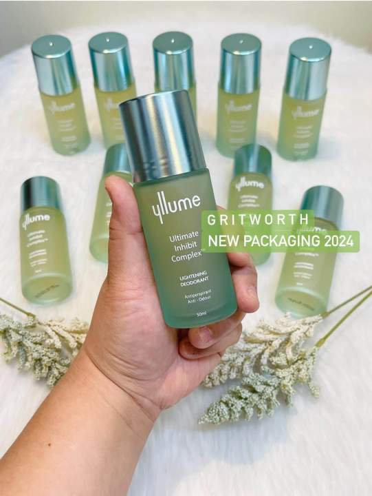 YLLUME Lightening Deodorant New Packaging 2024 Glass bottle ORIGINAL ...