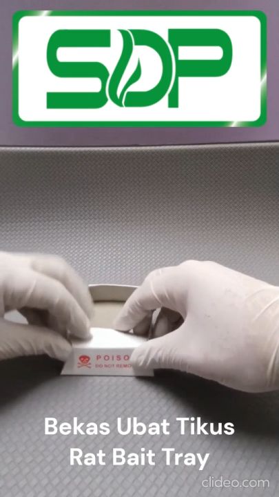 Bekas Ubat Tikus/ Rat Bait Tray/ Rat Poison Paper Tray/ Bekas Umpan ...