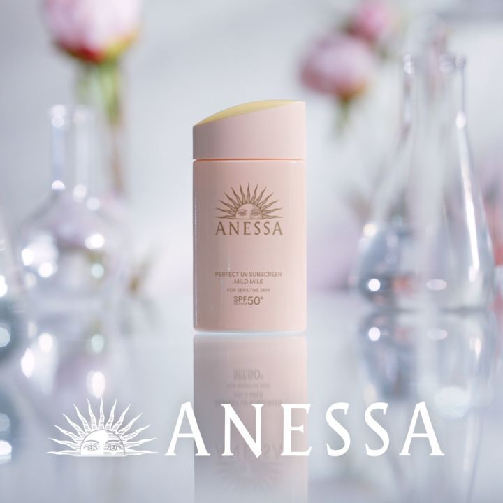 Anessa Perfect UV Sunscreen Mild Milk 60ml SPF50 PA++++ | Lazada