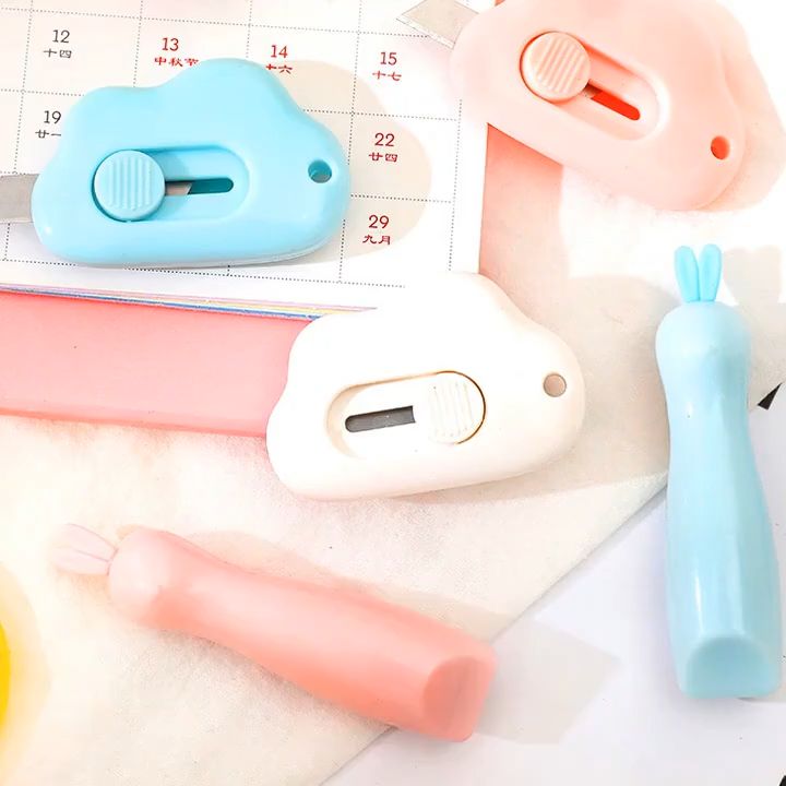 Cloud Cutter Knife Stationery 云朵迷你美工刀片 Pisau Pemotong Awan Mini Comel ...