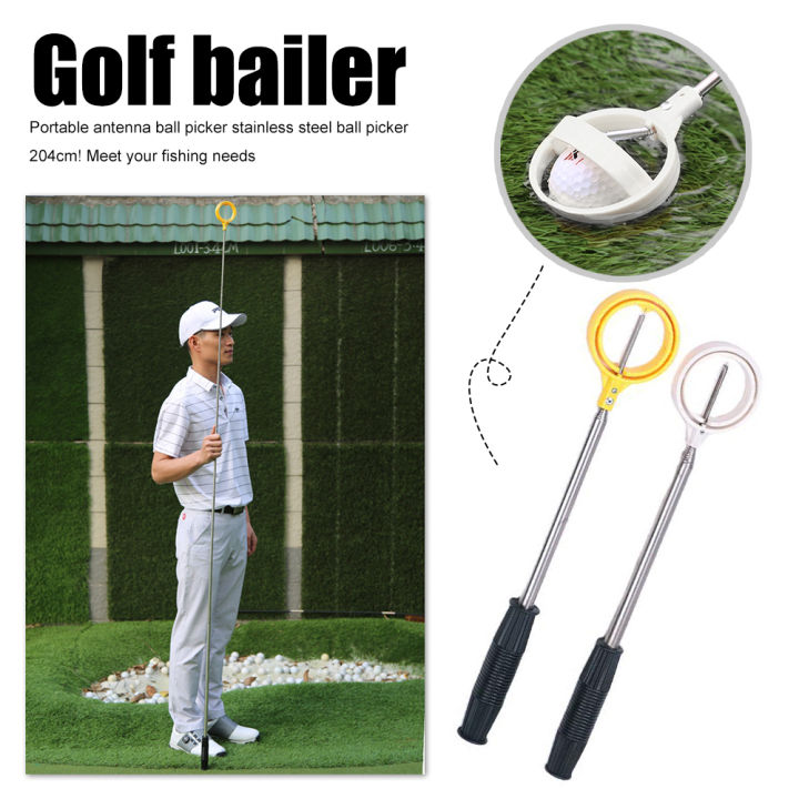 [Fast Delivery] Golf Ball Retriever 8 Sections Telescopic Golf Ball ...