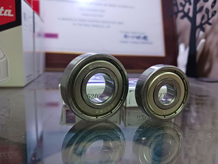 Makita service part ball bearing for model MT243 ,2414 (#6200,6202) ชุดลูกปืน เบอร์ 6200+6202 ...
