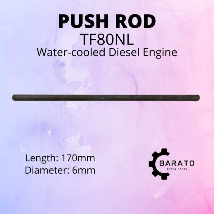 Push Rod TF80NL 170mm length for Water-cooled Diesel Engine | Lazada PH