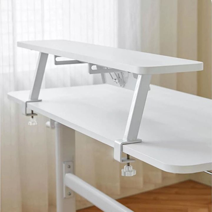 Desktop Storage Rack Double Screen Computer Riser Monitor Mounting ...