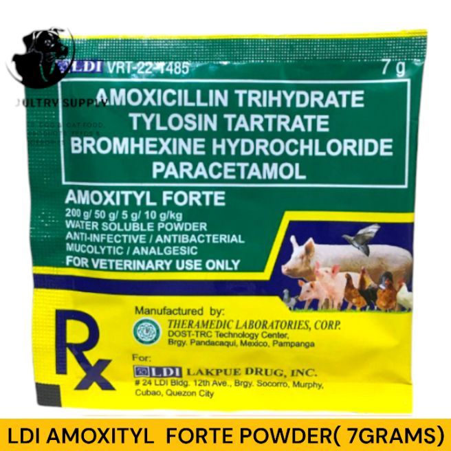 LDI AMOXITYL FORTE POWDER 1 SACHET ( 7 GRAMS) | Lazada PH