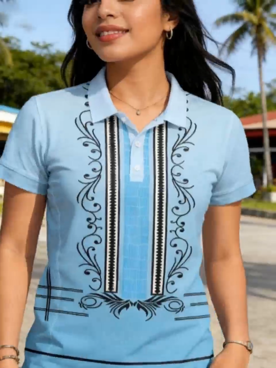 【1-3 days Delivery 】ModernTagalog Women's Polo Shirt 2026 Summer ...