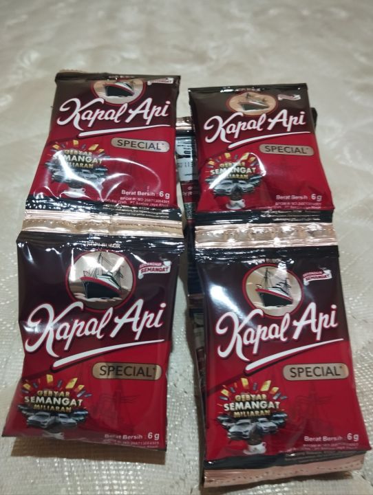 Kopi Kapal Api Mini 6 gr Renceng 10 pcs | Lazada Indonesia