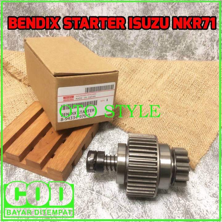 BENDIX STARTER NKR71 - BENDIX STARTER ISUZU NKR71 NKR 71 NKR66 NMR71 ...