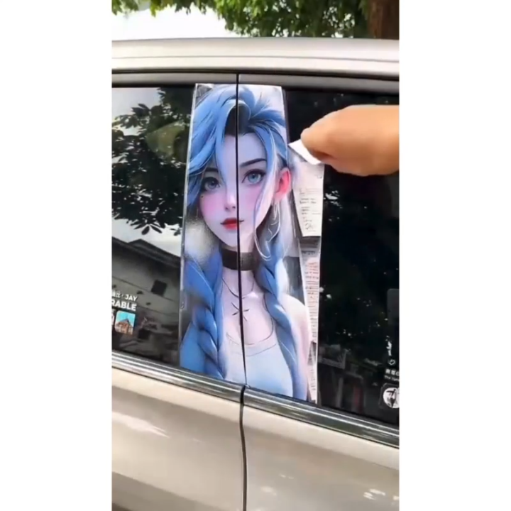New 2025 Sticker Pillar Kereta / Car Pillar Sticker / Sticker Pintu ...