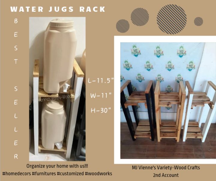 Water Jugs Rack | Mineral Water Stand| Kitchen Rack | Space Saver | 2 ...