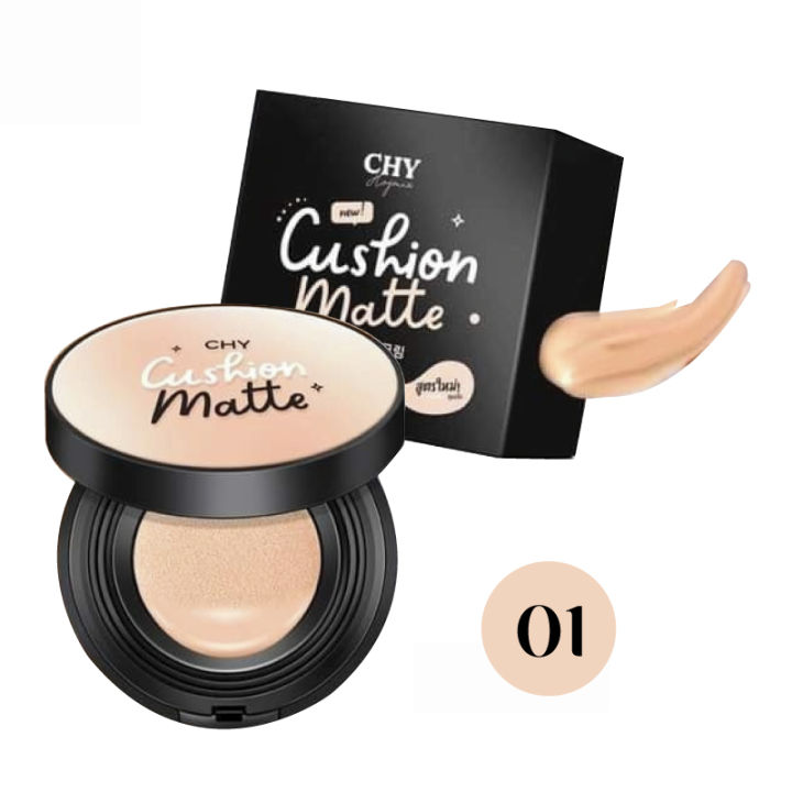 CHY By Hoyonna Skin Cushion Matte 01 สกิน คุชชั่น แมตต์ spf50 pa+++ 12 ...