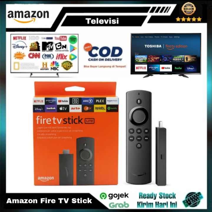 Amazon Firestick Fire TV Stick Lite Full HD 2K 4K Alexa Voice Remote JB ...