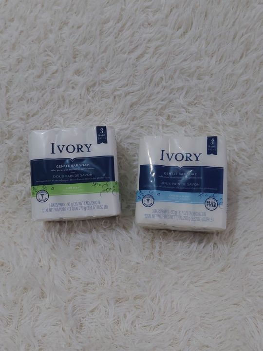 Ivory Gentle Bar Soap - 3 bars per pack | Lazada PH