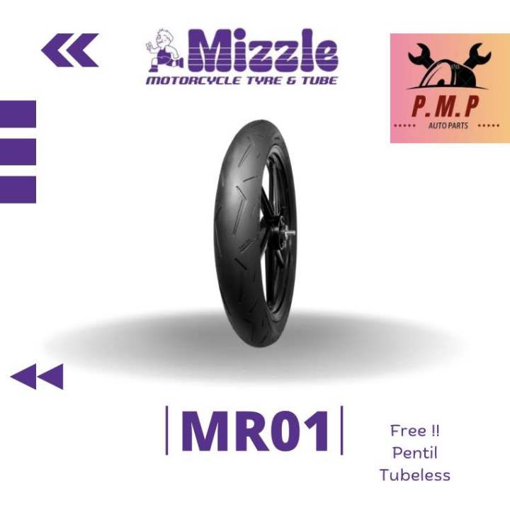 Produksi 2024 !! Ban Motor Mizzle MR 01 90/80 Ring 14 Tubeless Soft ...