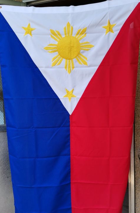 Philippine Flag Big (Embroidered) 3ft x 5ft | Lazada PH