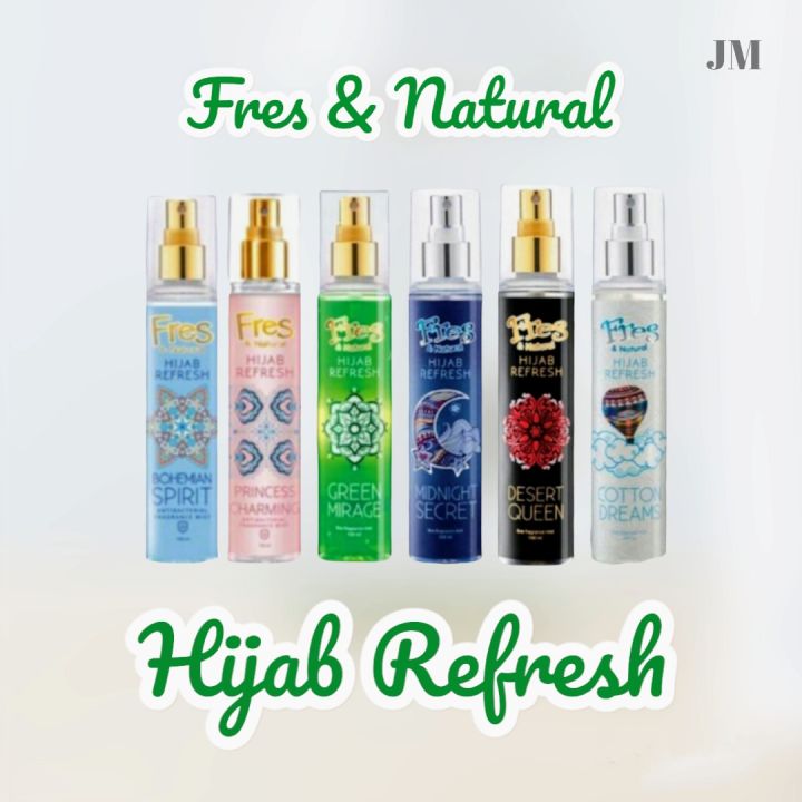 Fres & Natural Hijab Refresh Spray Cologne 100ml | Lazada Indonesia