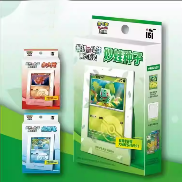 In Stock Original Pokemon Ptcg 151 Partner Chinese Version Display Set ...