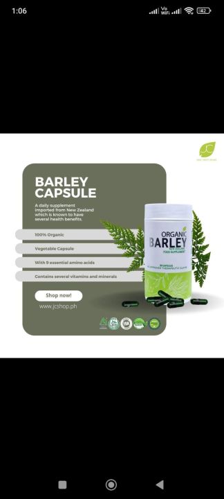 JC Barley Capsules | Lazada PH