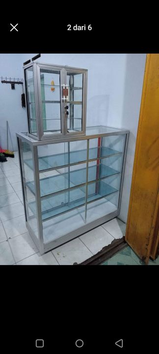 Etalase Full Kaca | Lazada Indonesia