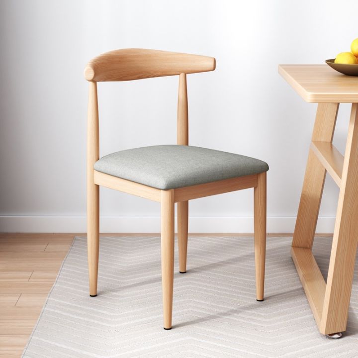 KEKEE Imitation Solid Wood Chair Dining Chair Stool Nordic Chair Home ...