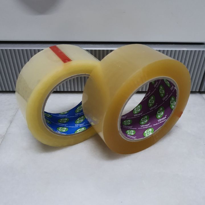 OPP Transparent Clear Tape 48mm X 100M / 150M Premium Quality | Lazada