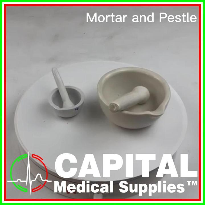 Laboratory Porcelain White Mortar and Pestle for Chemical Laboratory ...