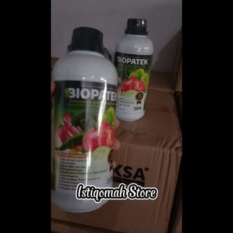 Obat Semprot Padi Mati Pucuk Daun Kuning BIOPATEK 500ML Fungisida ...