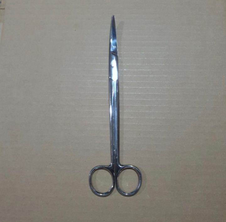 Gunting IUD 23 cm Bengkok / Mayo Scissors Curved 23cm / Gunting Operasi ...