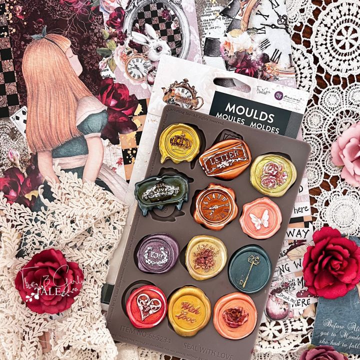New Prima Alice Series Sticker Paper Mold Material Lost Wonderland Lost ...