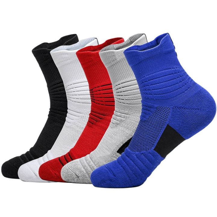 Premium men's Basketball Socks Thick Cotton Socks Athletic Socks ...