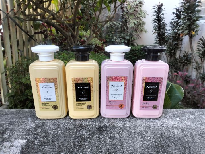 Farcent Perfume Miracle Shampoo/ Conditioner 600 ml | Lazada PH