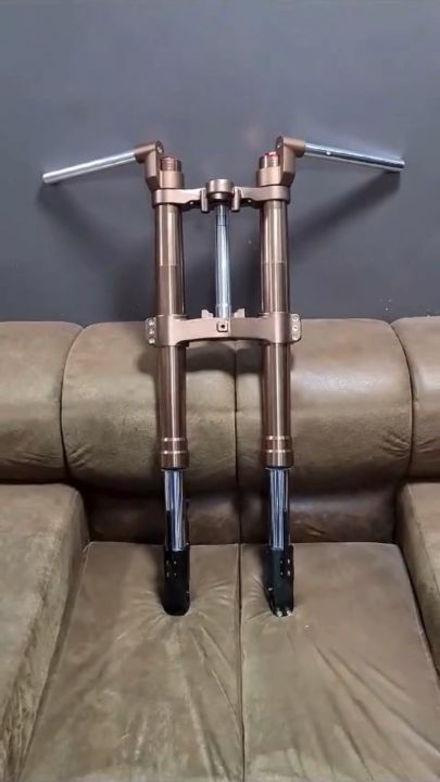 UPSIDE DOWN / INVERTED TELESCOPIC MOTORCYCLE FRONT FORK TUBE SUSPENSION ...