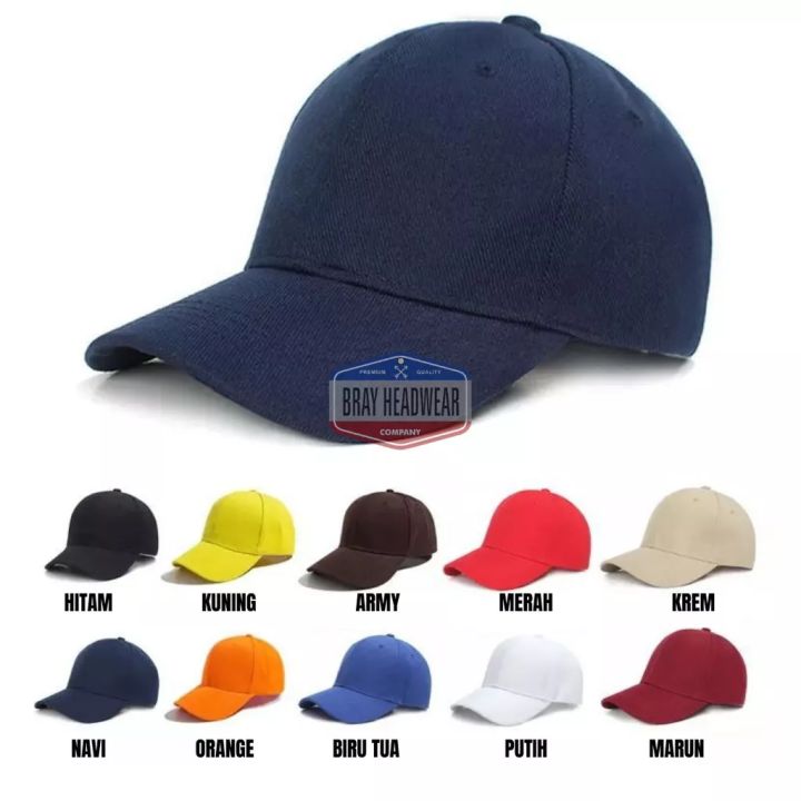 TOPI BASEBALL POLOS / TOPI PRIA DAN WANITA TERBARU / TOPI VIRAL ...