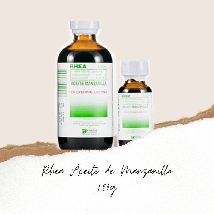 Rhea Aceite de Manzanilla 120ml | Lazada PH