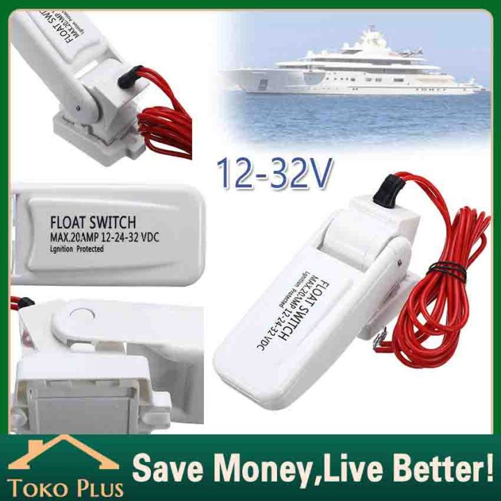 (12V 1100GPH ) Automatic Bilge Pump Boat Submersible Pump Marine Float Switch 2V 24V 32V Amp For ...