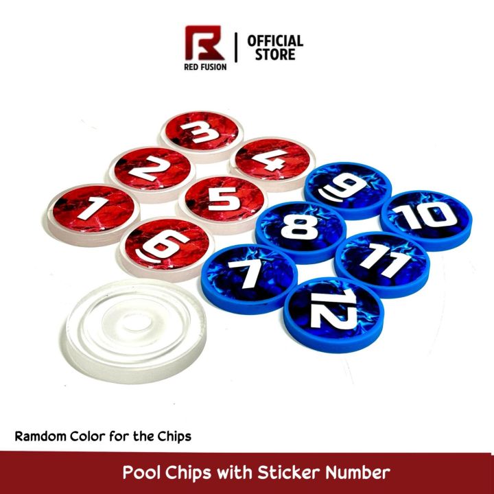 Premium Quality Pool Chips With Number | Lazada PH
