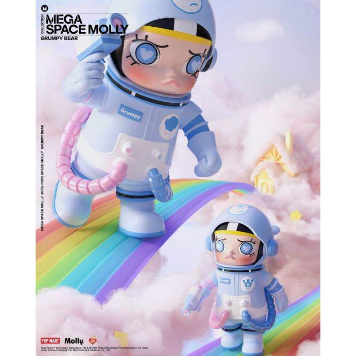 โมเดล Mega Space Molly Grumpy Bear 400% + 100% | Lazada.co.th