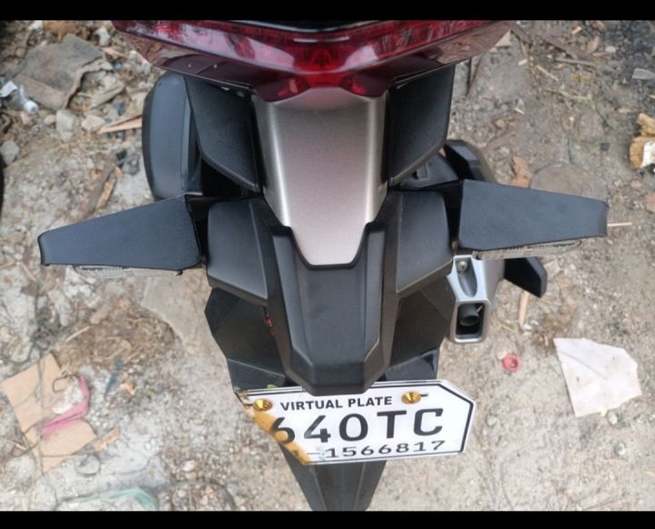 HONDA CLICK Signal light protector with screw and washer thick coated ...